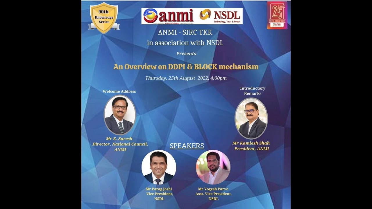 An Overview on DDPI & BLOCK mechanism |ANMI - YouTube