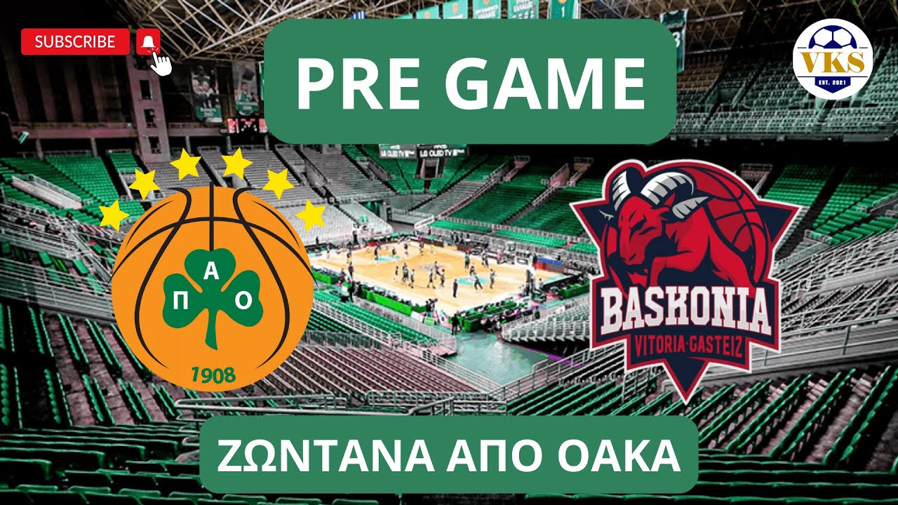 🔴 LIVE | PRE GAME ΑΠΟ ΟΑΚΑ | ΠΑΝΑΘΗΝΑΪΚΟΣ - ΜΠΑΣΚΟΝΙΑ | EUROLEAGUE | 27 ...