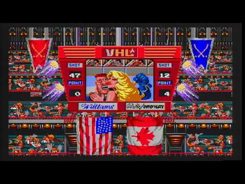 Hit the Ice Gameplay for the Sega Megadrive\Genesis Console - YouTube