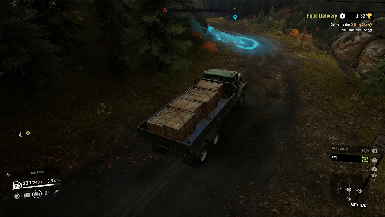 SnowRunner: Food Delivery - Contest Speedrun 4:58 - YouTube