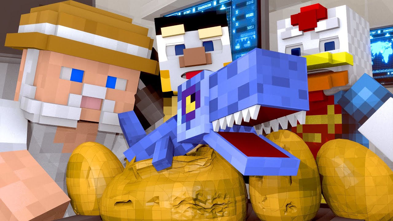 Minecraft Dinosaurs | Jurassic Craft Ep 93! "NEW DINO EGGS!" - YouTube