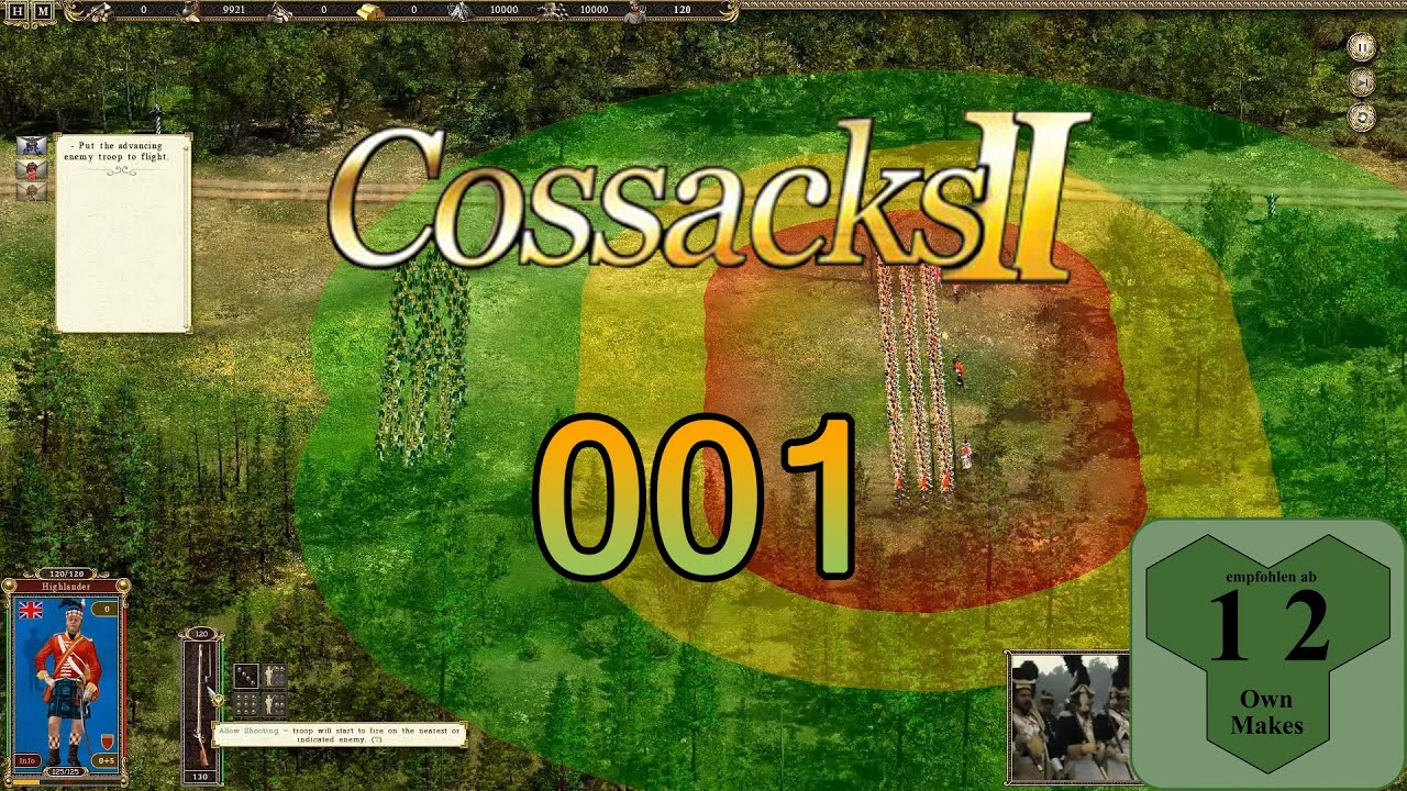 Let's Game - Cossacks 2 ~ 001 ~ Tutorial - IK [EN] [HD+] - YouTube