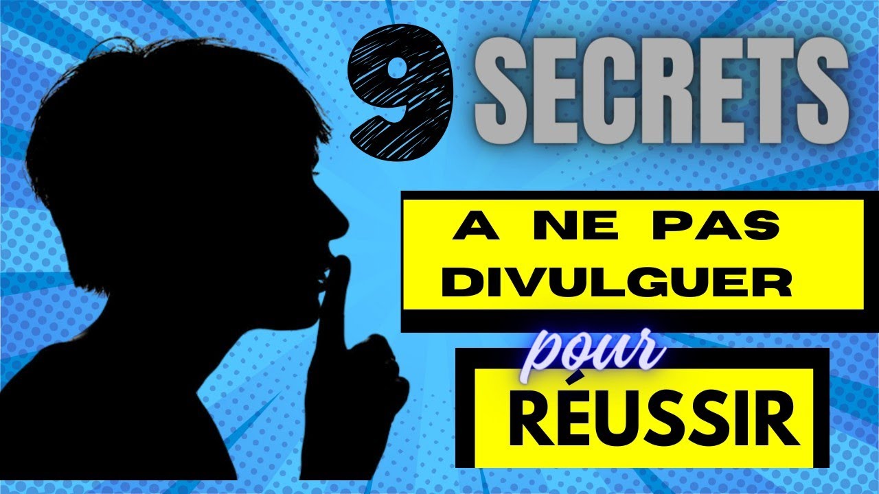 Les 9 #secrets a ne pas divulguer pour #Réussir #développement ...