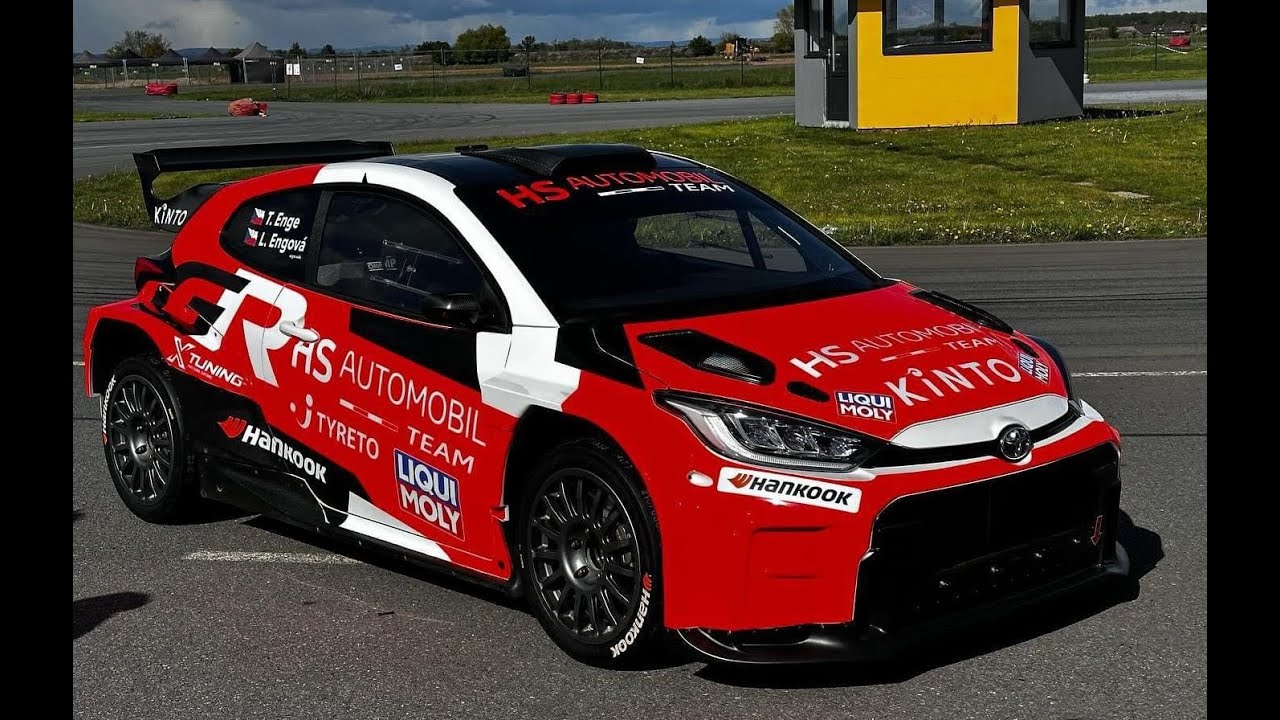Toyota GR Yaris Rally2 a HS AUTOMOBIL TEAM - YouTube