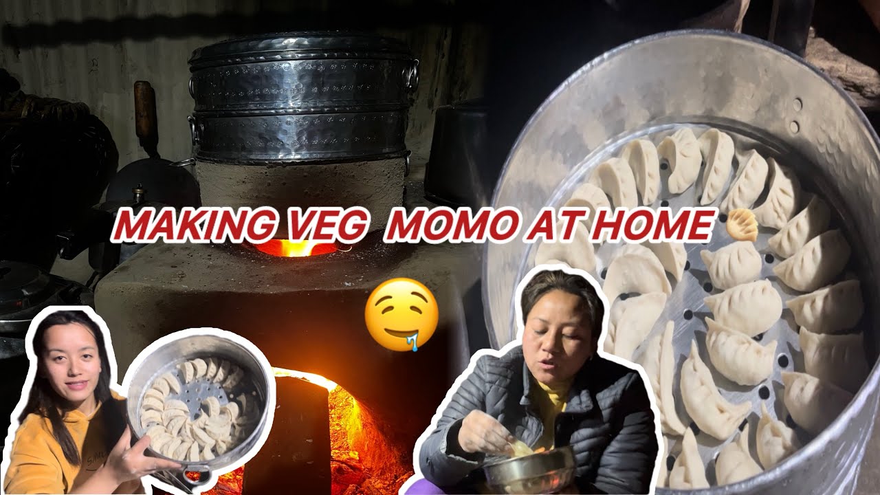 Making veg momo at home🤤🥟#youtubevideos #supportmychannel #dailyvlogs # ...