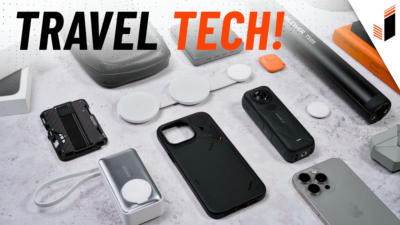 The BEST Travel Tech & Accessories in 2025! - YouTube