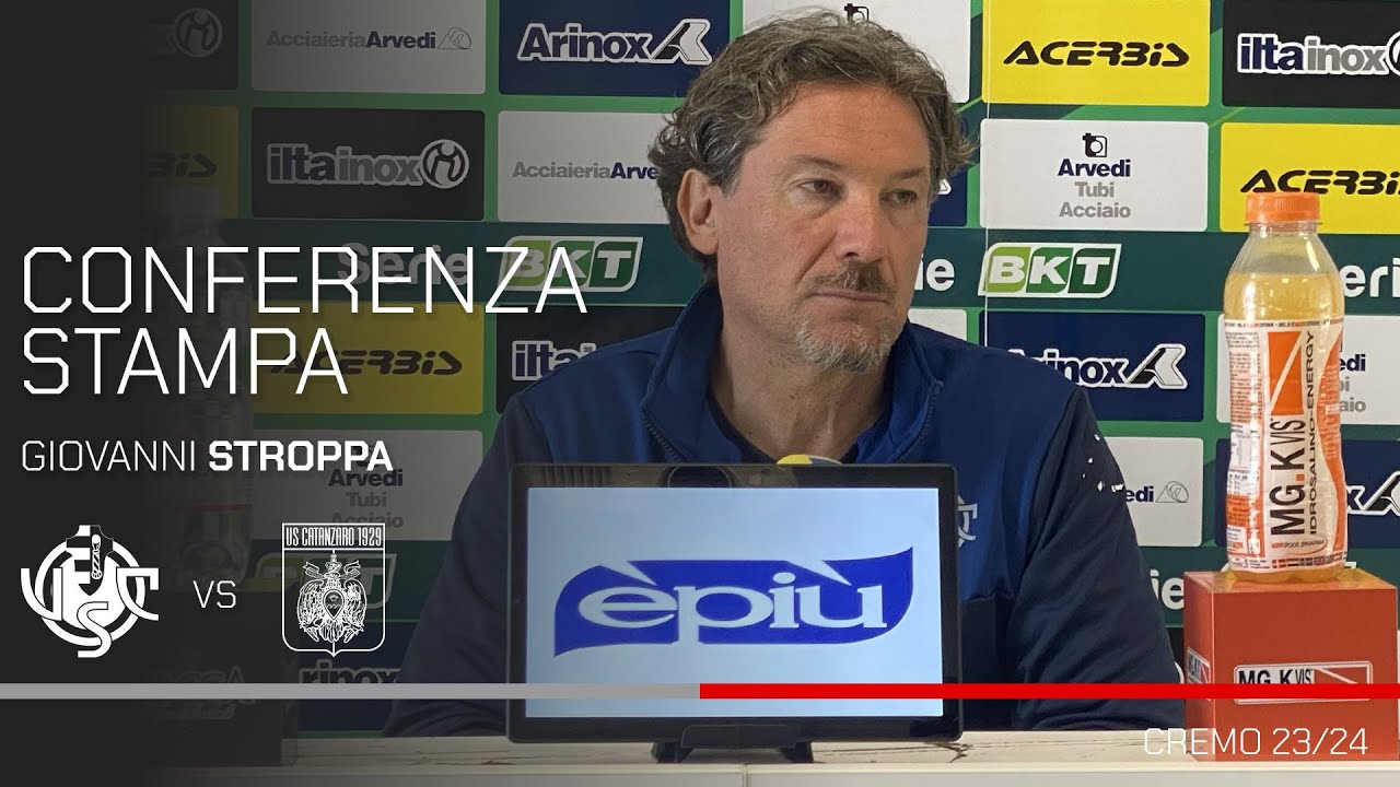 CONFERENZA STAMPA | Stroppa: "Concentrati e determinati: è come una ...