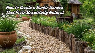 How to Create a Rustic Garden That Feels Beautifully Natural