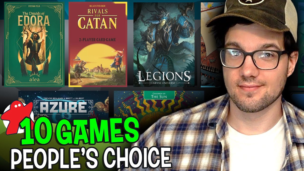 10 Board Games Being Played this Month - "People's Choice" Board Game ...