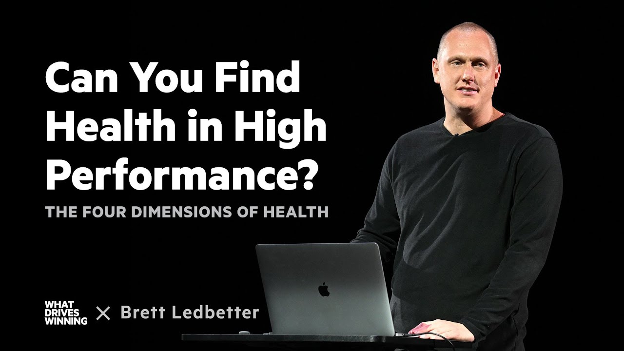 Can You Find Health in High Performance? | The Four Dimensions of ...