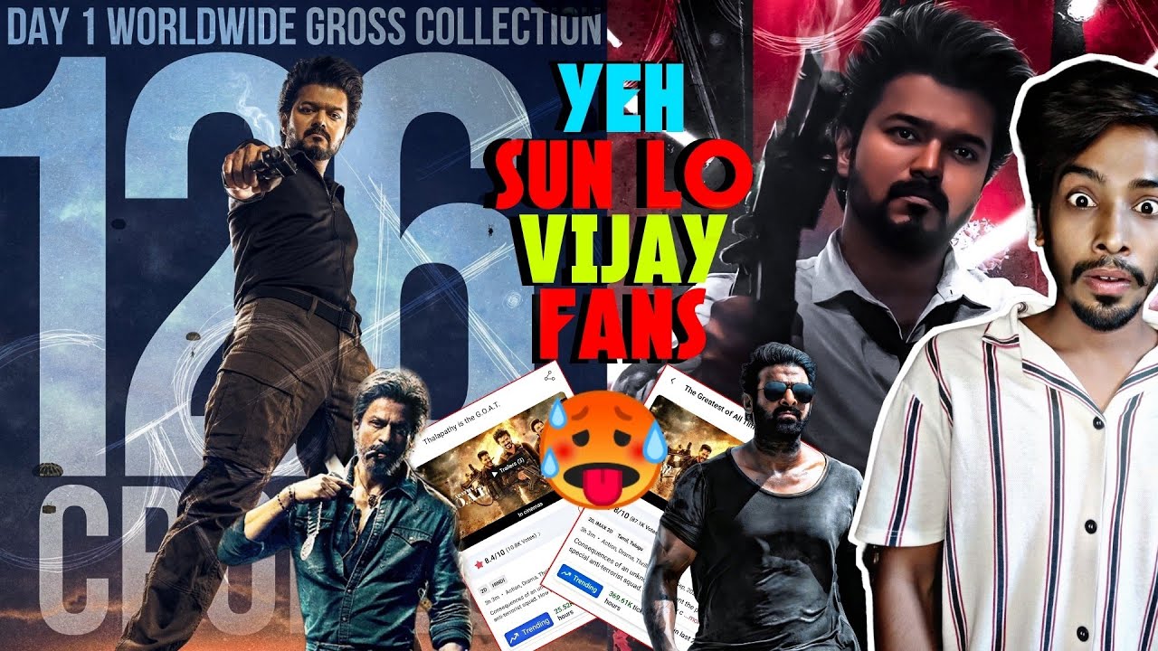 The Goat Shocking Analysis Jawan Salaar😱| The Goat Huge Jump In Booking ...