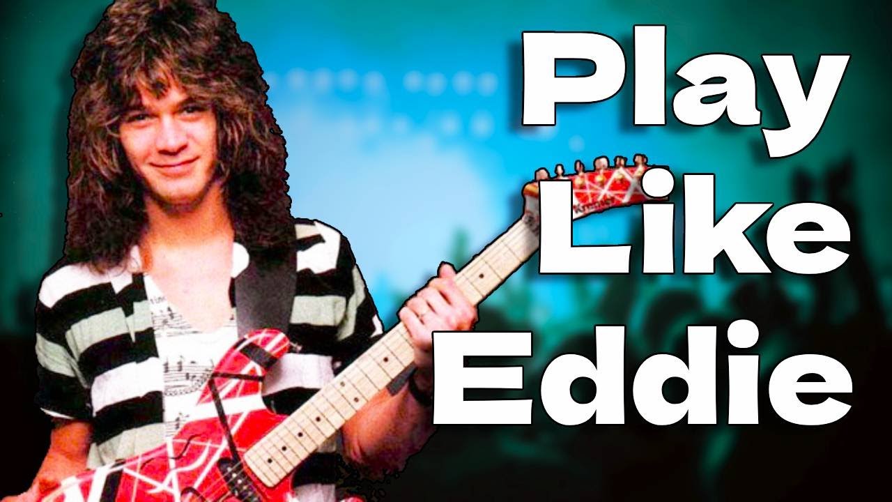 EASY Eddie Van Halen Tapping Lick Lesson (With TABs) - YouTube