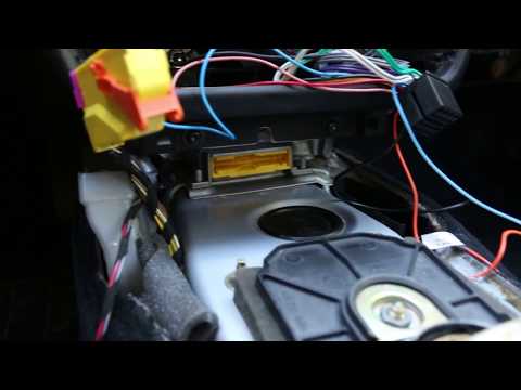 Locate VW Passat Airbag Sensor - YouTube
