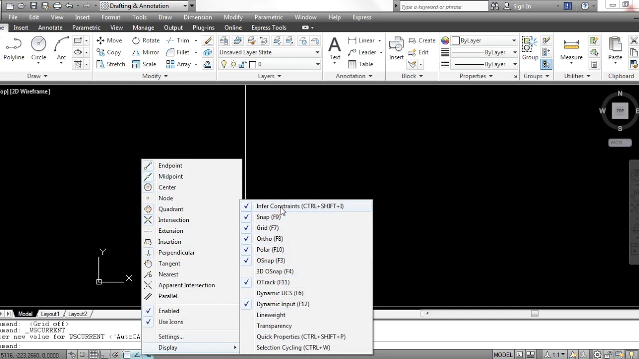 1.01 - Configuración de Workspace - AutoCAD 2012 - YouTube