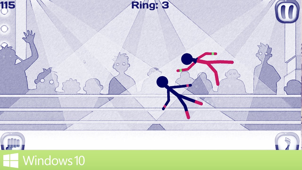 Stickman Fighting Deluxe - Windows 10 - Game - YouTube