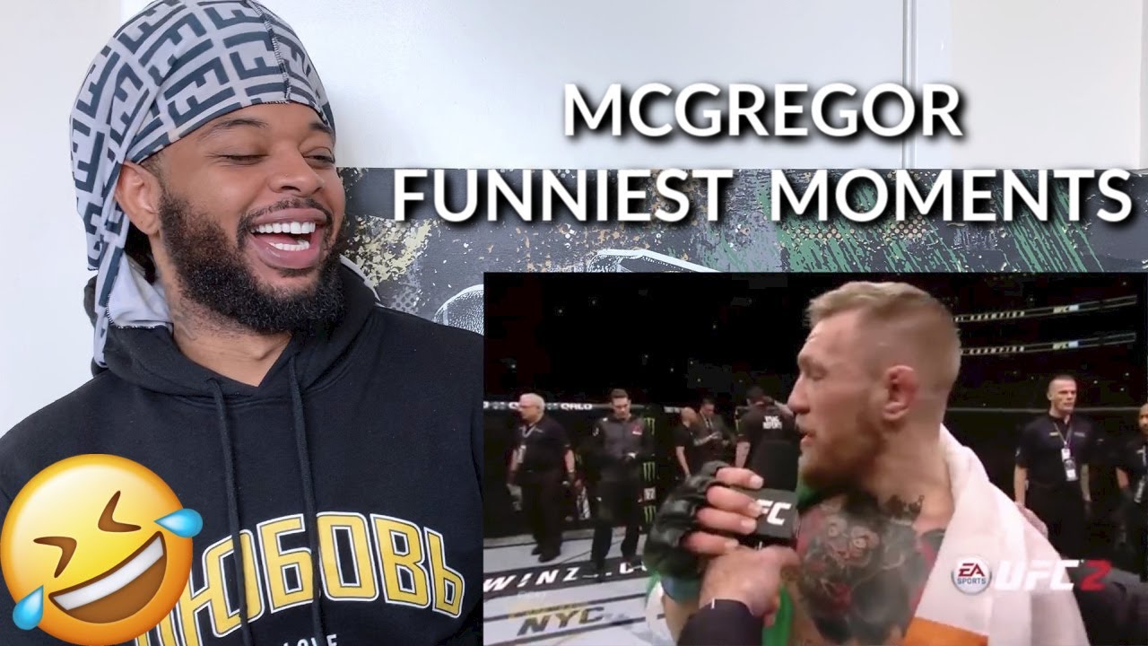 CONOR MCGREGOR Best and Funniest Moments | Reaction - YouTube