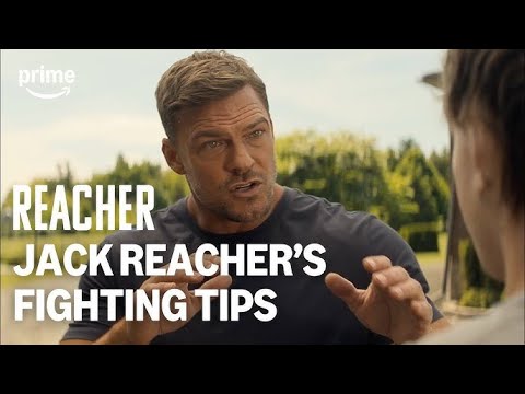 Jack Reacher Teaches His Fighting Skills Reacher Season 3 Clip 2025 ...
