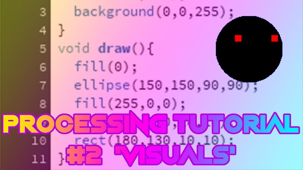 Processing Tutorial #2 | "Visuals" - YouTube