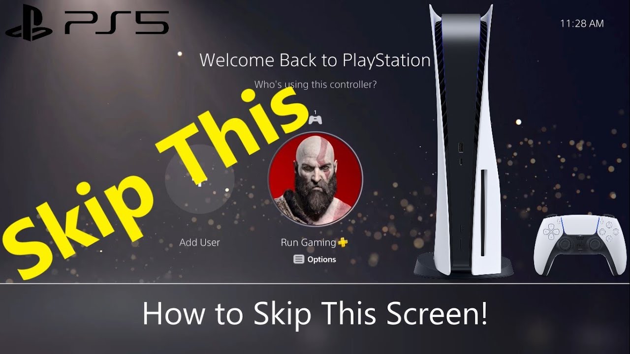 Automatically Sign-In to Your Account on PS5 Start-Up! Skip Selection ...