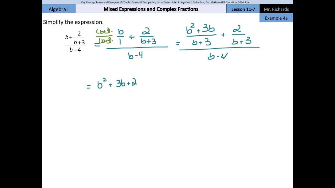 Mixed Expressions And Complex Fractions YouTube mixed-expressions-and-complex-fractions-youtube