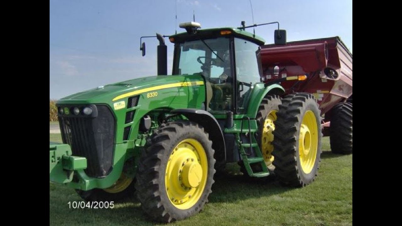 John Deere 8330 Tractor Values - High/Low/Avg. Auction Prices - YouTube