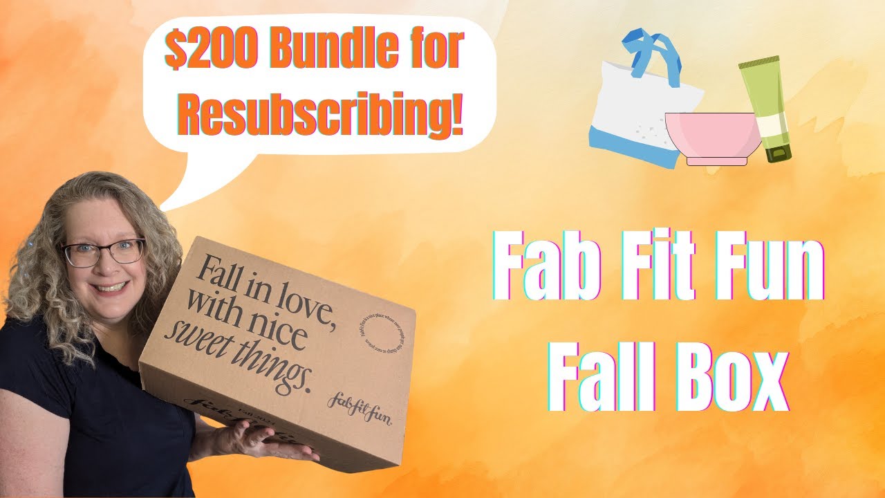 Fab Fit Fun Fall Unboxing: Why I Went Back - YouTube