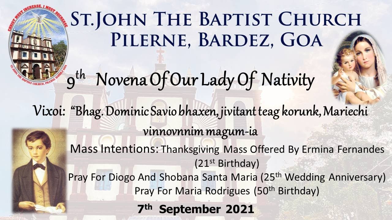 Novena Of Nativity Of Mary at Kate Gates blog