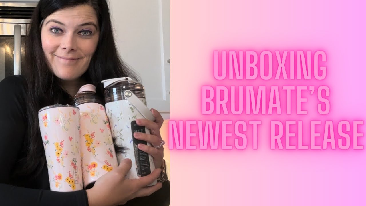 BruMate Unboxing/ Vintage Florals - YouTube