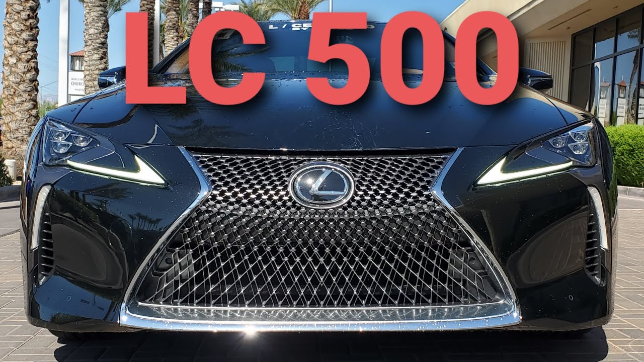 2021 Lexus LC 500 With Dynamic Handling Package - YouTube