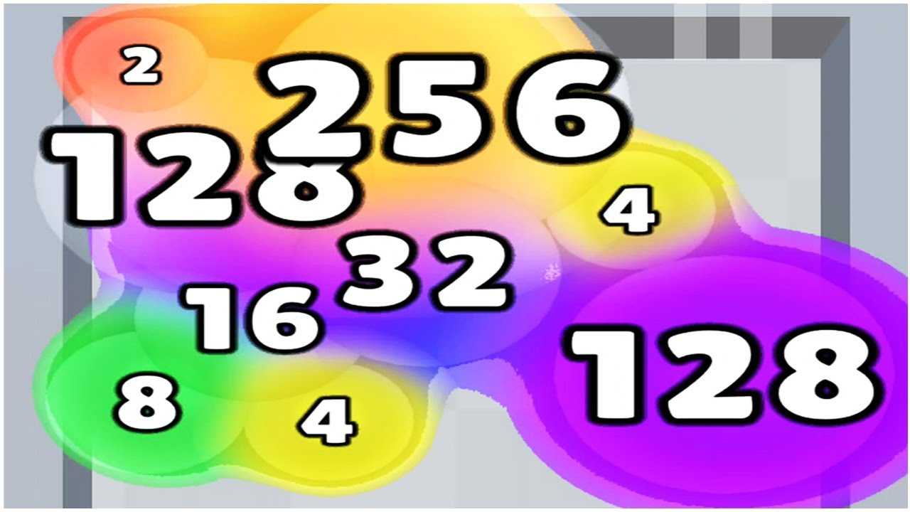 Bubble Ball 2048 - Gameplay Walkthrough - reach 512 - YouTube