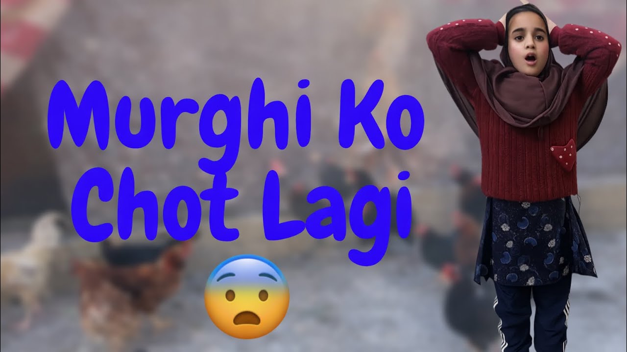 Murghi ko chot lagi 😨😨😨 - YouTube
