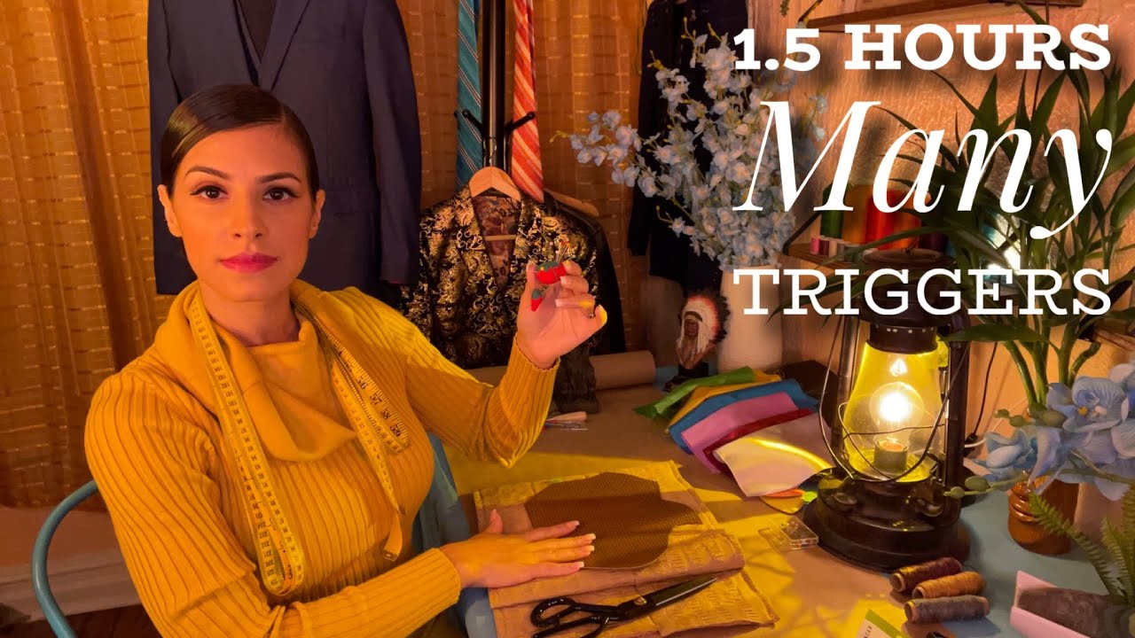 ASMR Dreamy Suit Fitting | COLOR ANALYSIS | Walking Around You | FULL ...