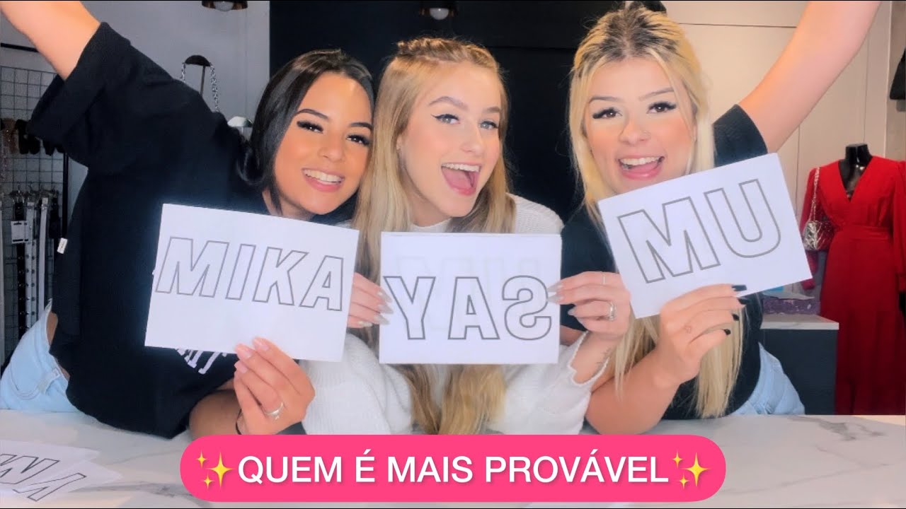 TAG: QUEM É MAIS PROVÁVEL COM AS MENINAS DA LOJA!🤠 - YouTube