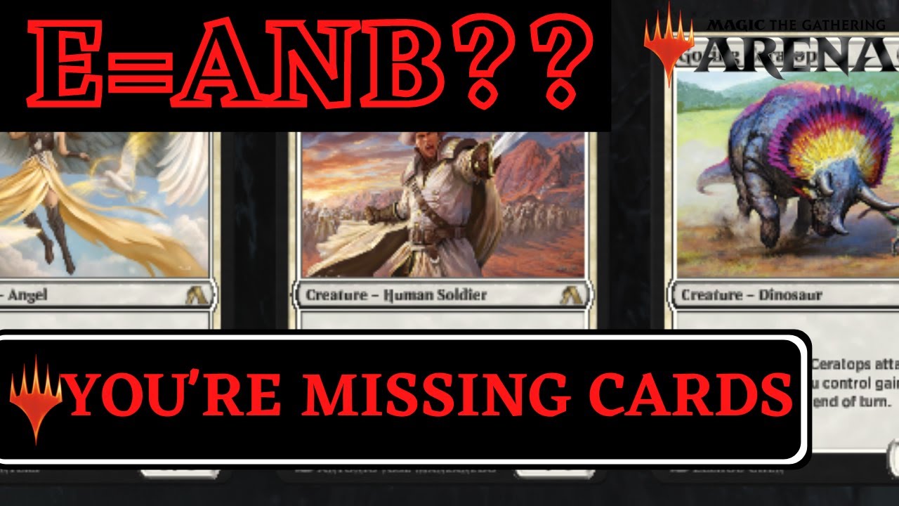 Mtg Arena - You're MISSING CARDS! (MUST WATCH) - YouTube