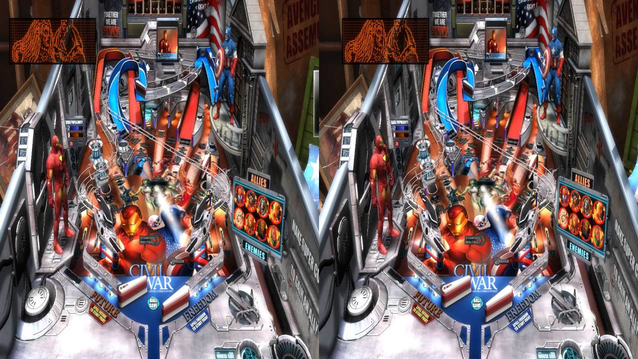 Pinball FX2 - Civil War - 3D - 71 million - PF Weekly #167 - YouTube