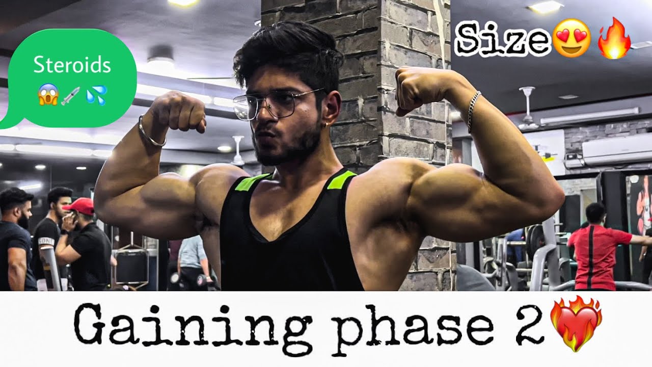 Gaining phase (2 ️‍🔥) | intense workout for muscle gain..💪🏻🔥 - YouTube