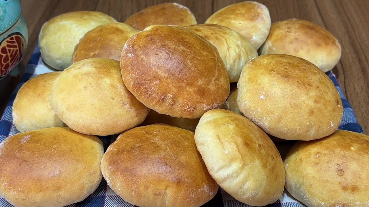 Doner bread recipe, 1 kilos of dough yields exactly 16 pieces! Very ...