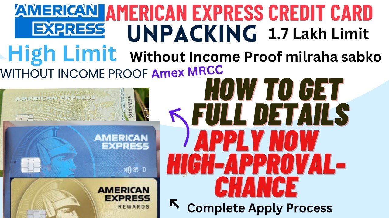 American Express MRCC Credit card Live Apply Process & Unpacking ...