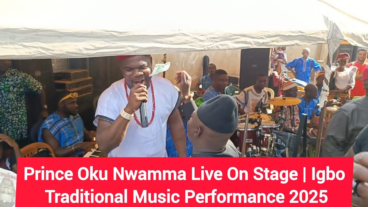 Prince Oku Nwamma Live On Stage | Igbo Traditional Music Performance ...