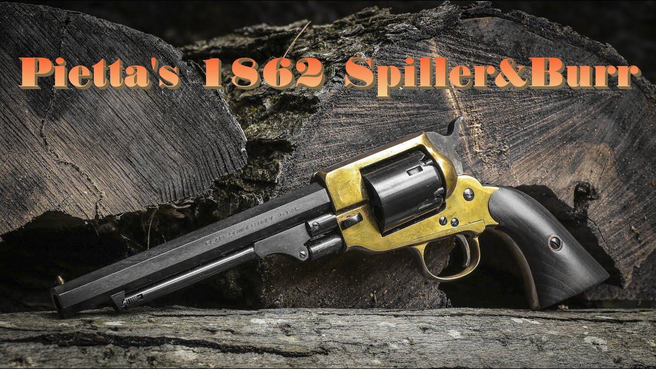 The Pietta 1862 Spiller & Burr percussion revolver - YouTube
