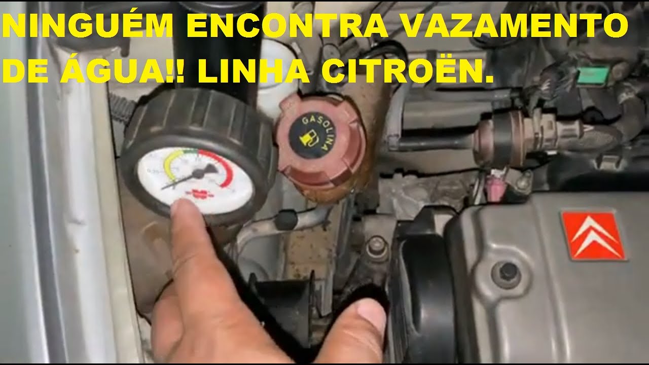 NÃO ENCONTROU O VAZAMENTO DE ÁGUA DE SEU CITROËN C3 1.4? VEJA TODOS OS ...