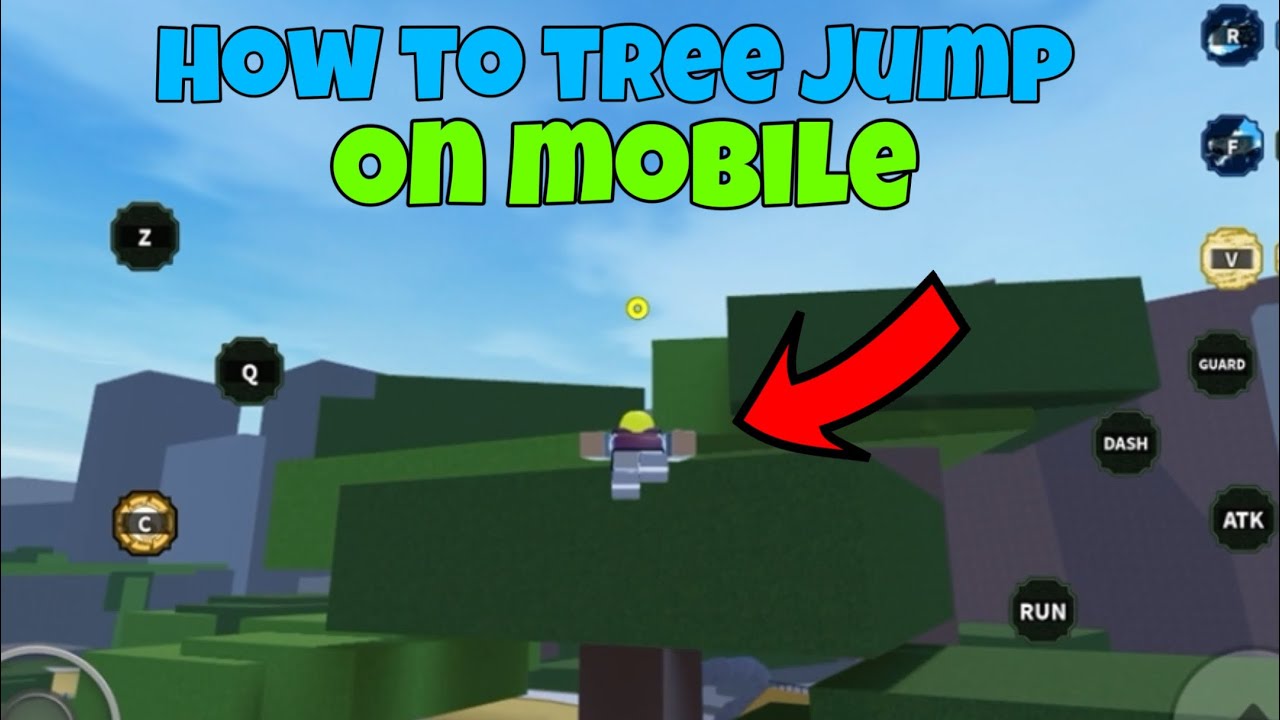HOW TO TREE JUMP ON MOBILE (Shindo Life 2) - YouTube