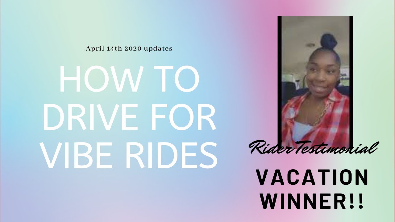 How to drive for vibe rides - reviews - YouTube