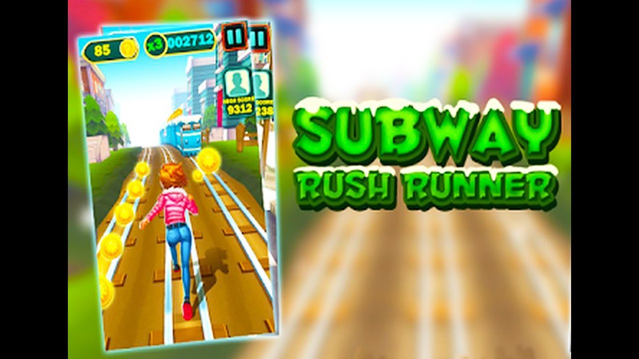 Subway Rush Runner #18 | Android Gameplay | Friction Games - YouTube