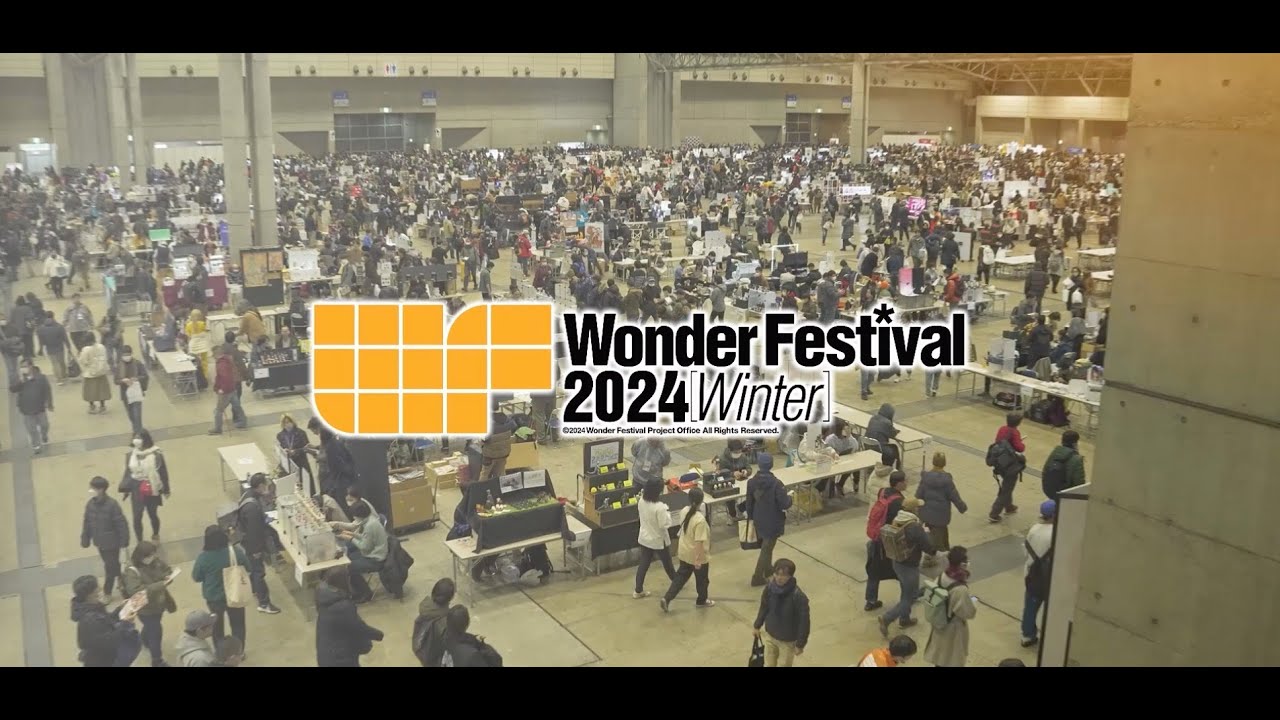 Wonder Festival 2024 Tokyo ワンダーフェスティバル2024 - YouTube