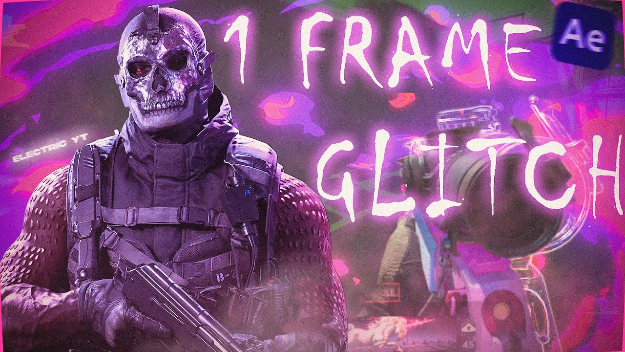 1 Frame Glitch Tutorial ll Gaming Montage ll Free Preset ll After ...