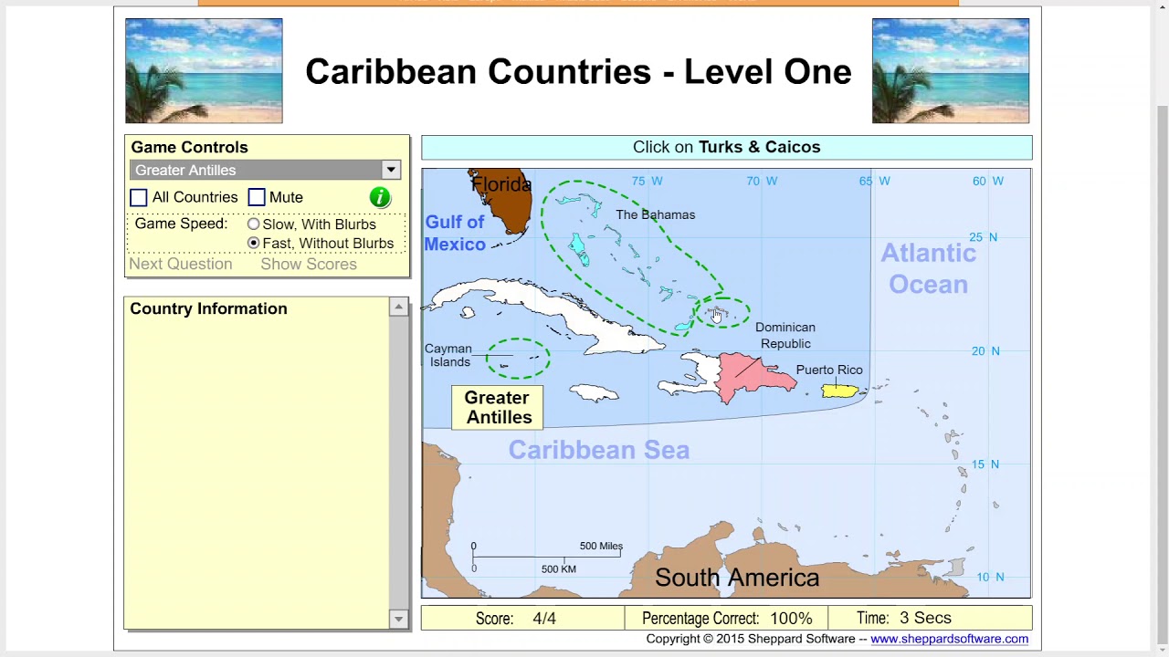 Sheppard Software Caribbean lv1 by region - 5 seconds - YouTube