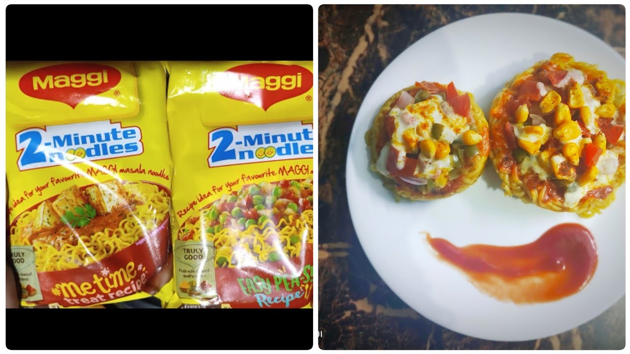 #tiffin vala maggi pizza // #pizza // maggi pizza // small maggi pizza ...