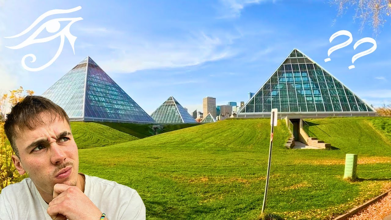 Finding Out What's Inside Canada's GLASS PYRAMIDS | Muttart ...