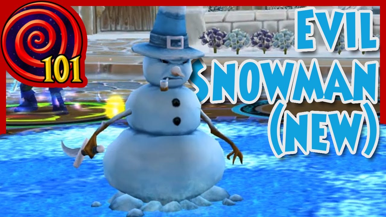 Wizard101 Evil Snowman
